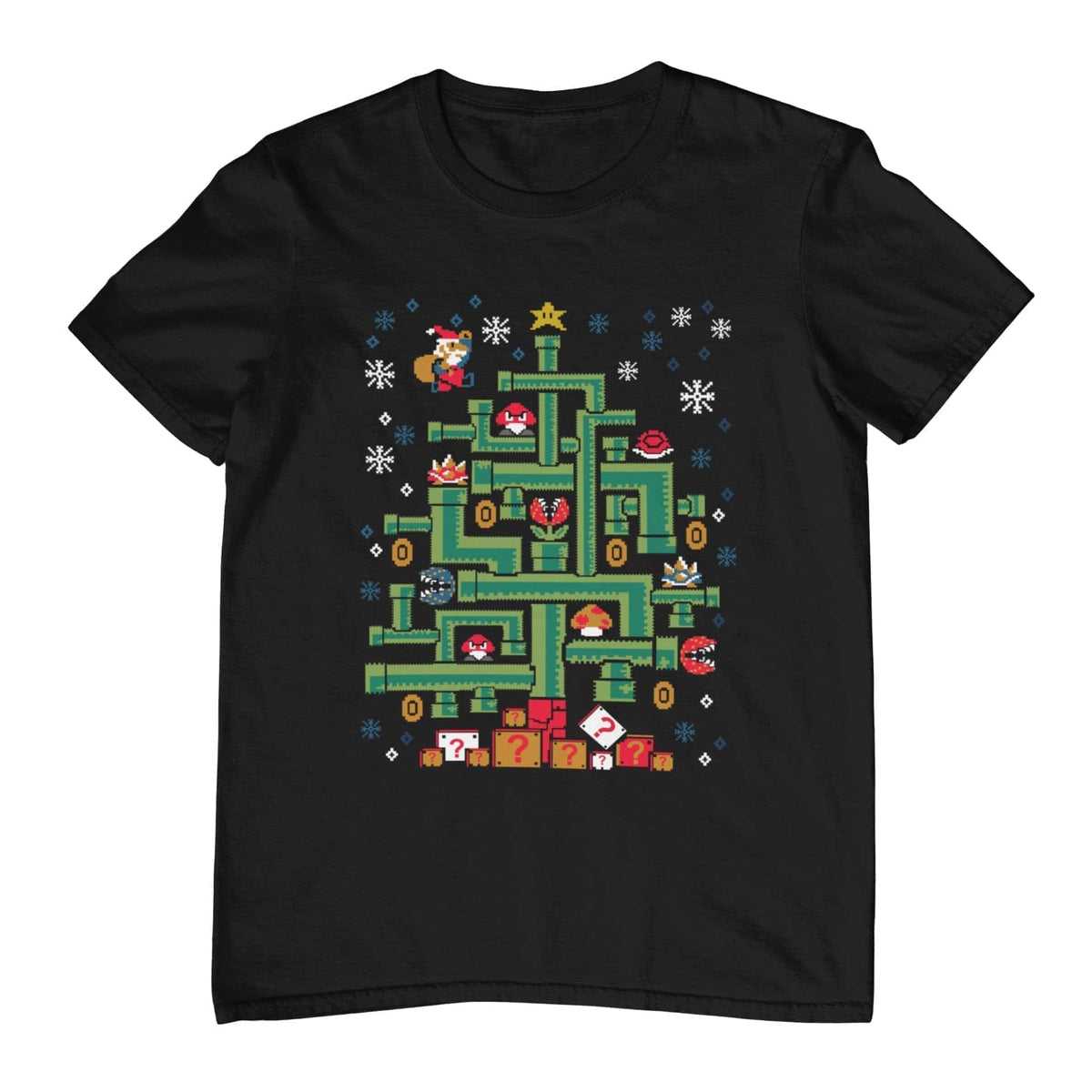 Mario Bro Christmas T-Shirt| Kwaitokoeksister