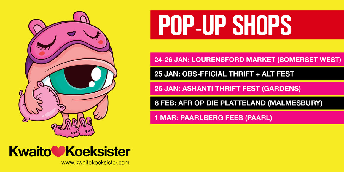 Kwaito Koeksister. South African Clothing & Accessories Store