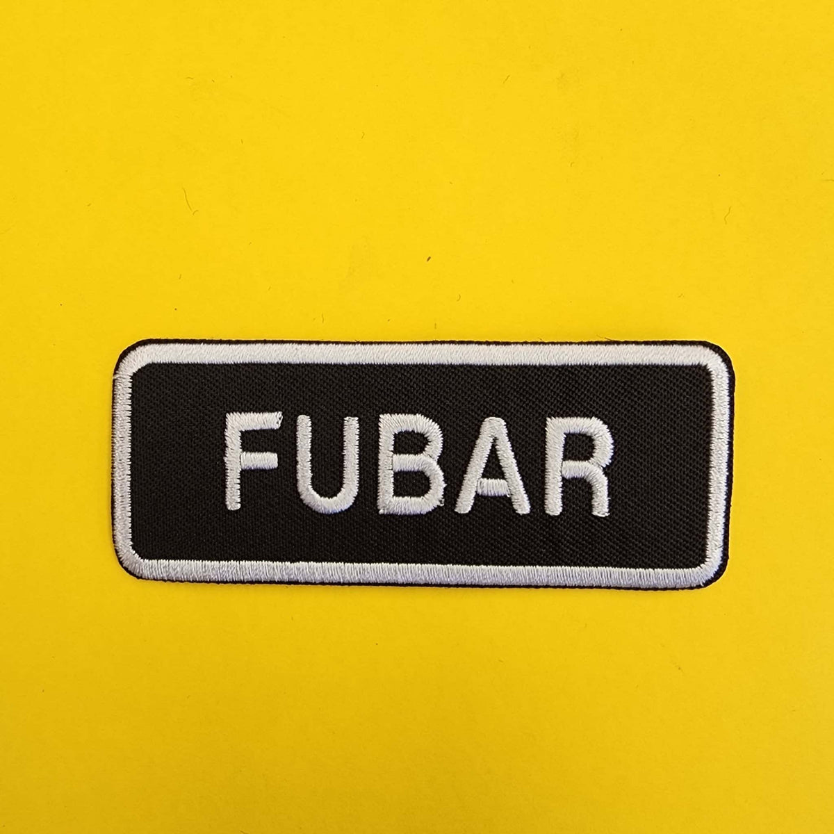 Fubar Iron on Patch