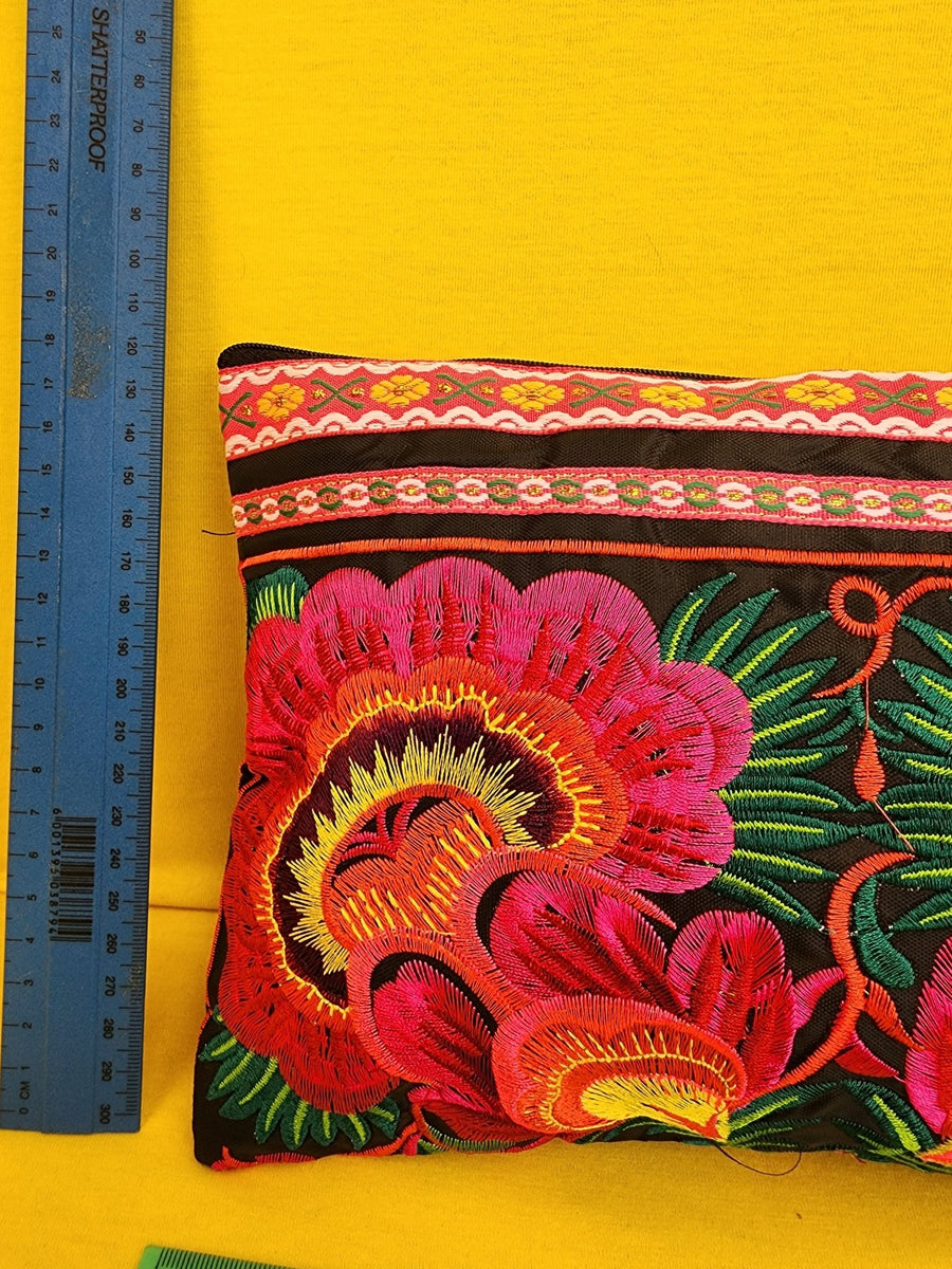 Hmong embroidered Flower bag. Kwaito koeksister