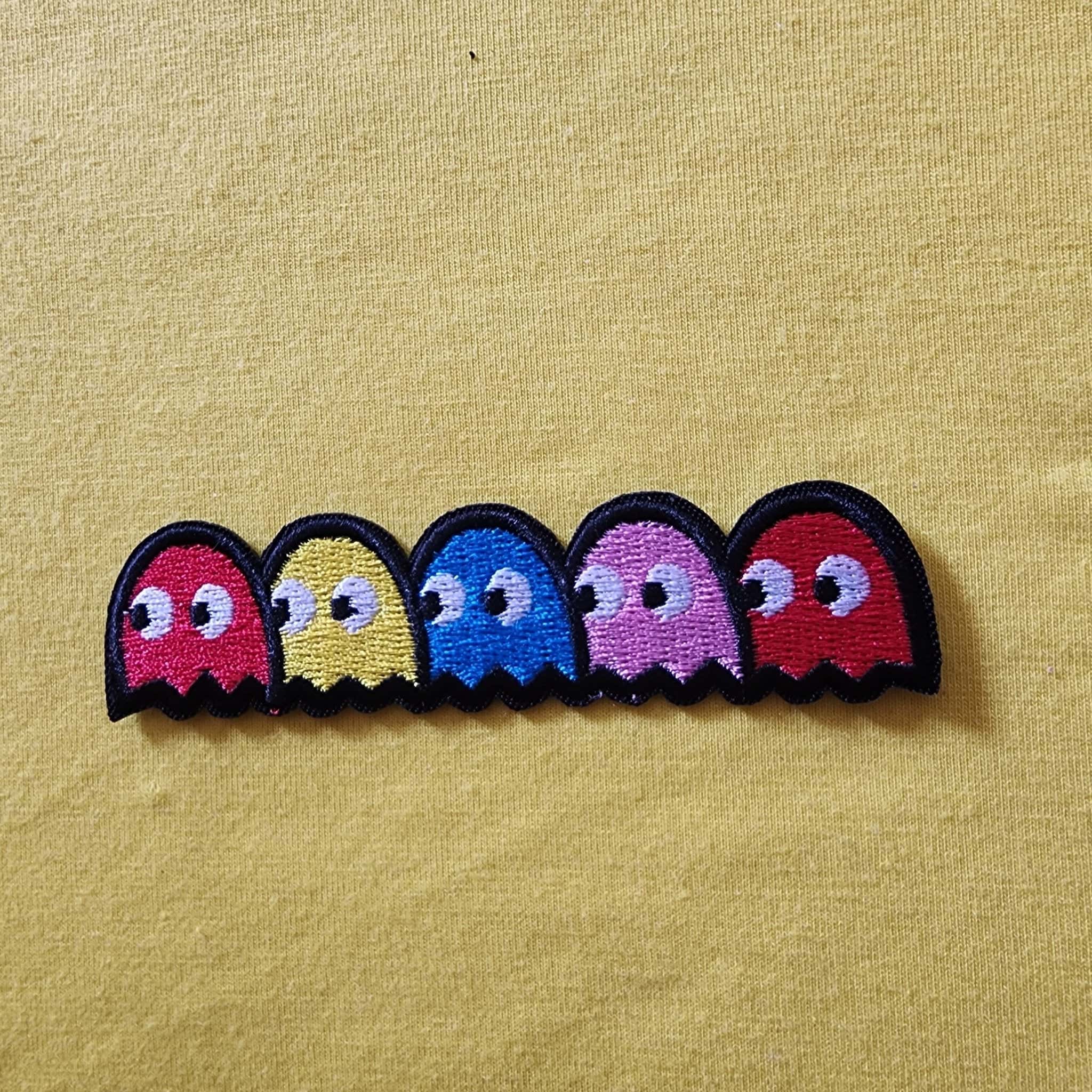 Pacman Iron on Patch