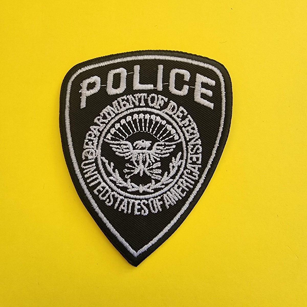 Police Iron on Patch