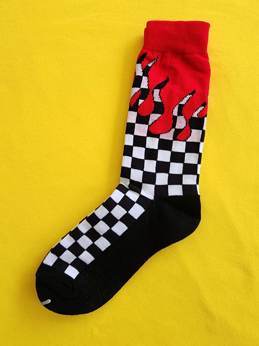 Red Flames Socks|Kwaito Koeksister|South Africa