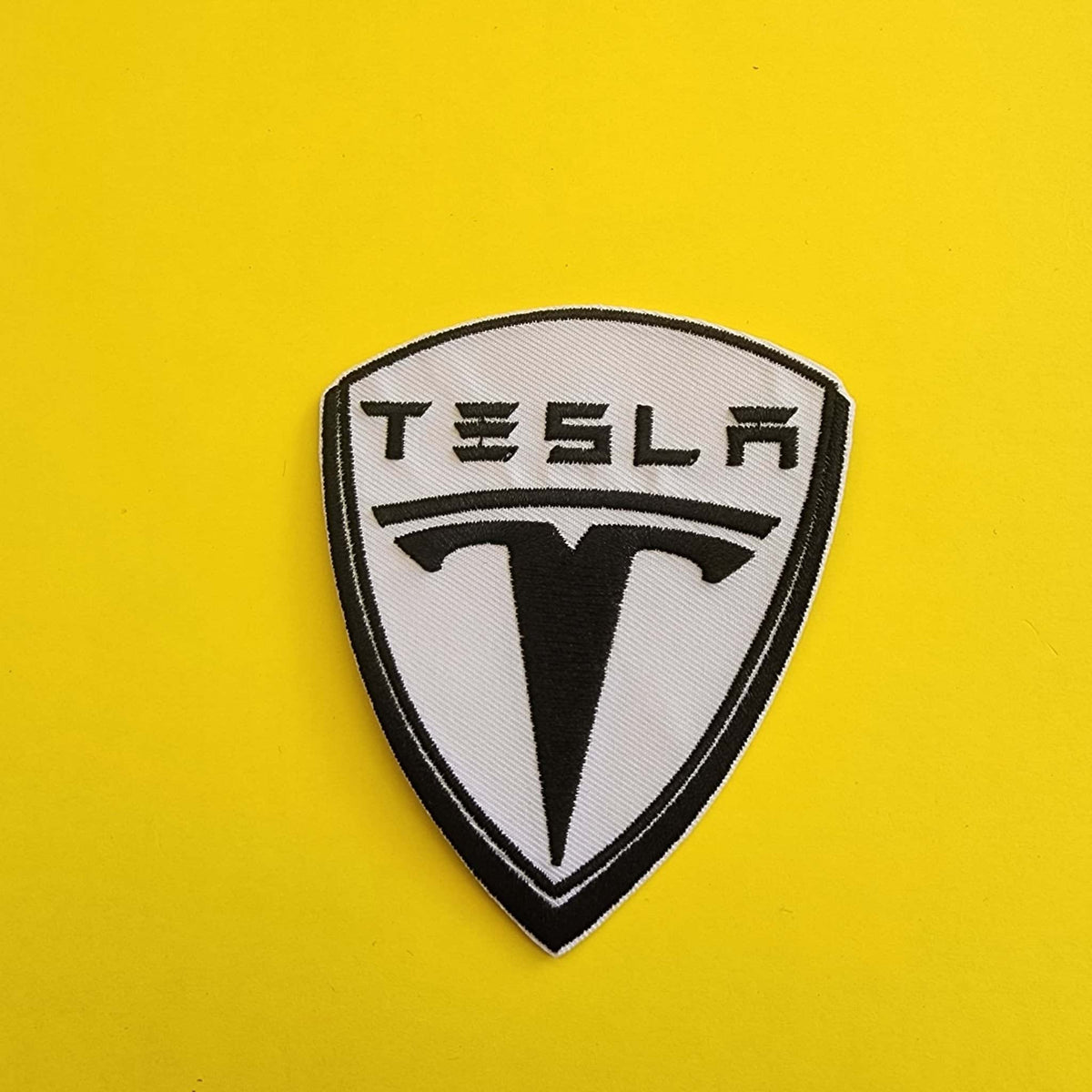 Tesla Iron on Patch