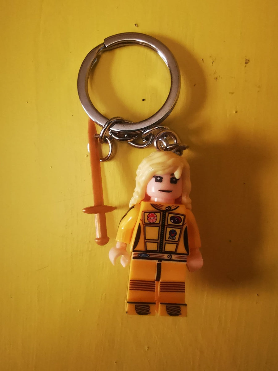 Lego The Bride (Kill Bill) Keychain|Kwaito Koeksister|South Africa