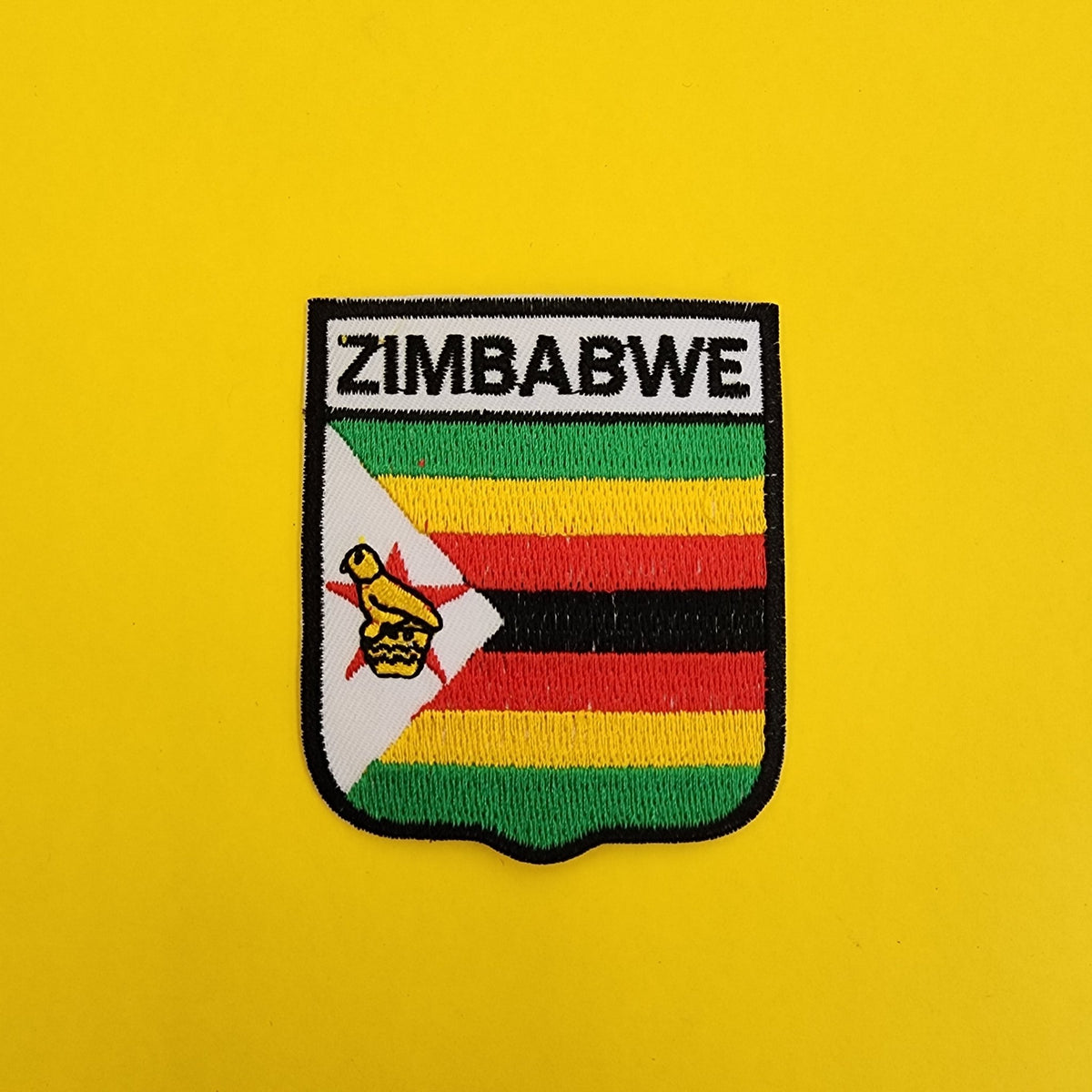 Zimbabwe Iron on Patch